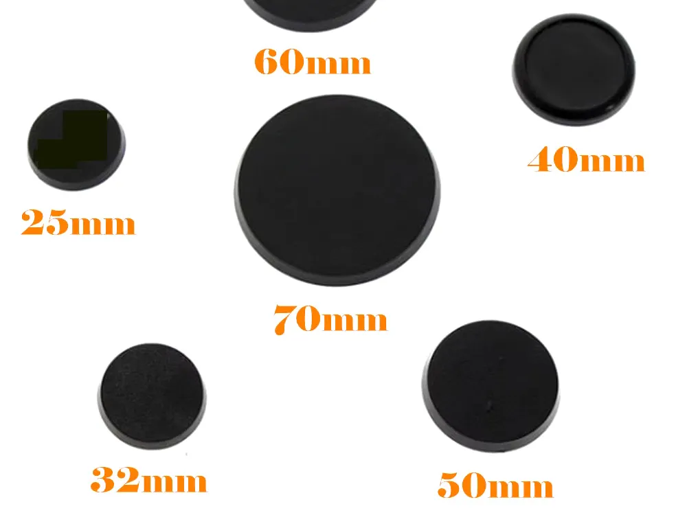 DnD Bases - Circular - By Request - Free 3D Print Model - MakerWorld