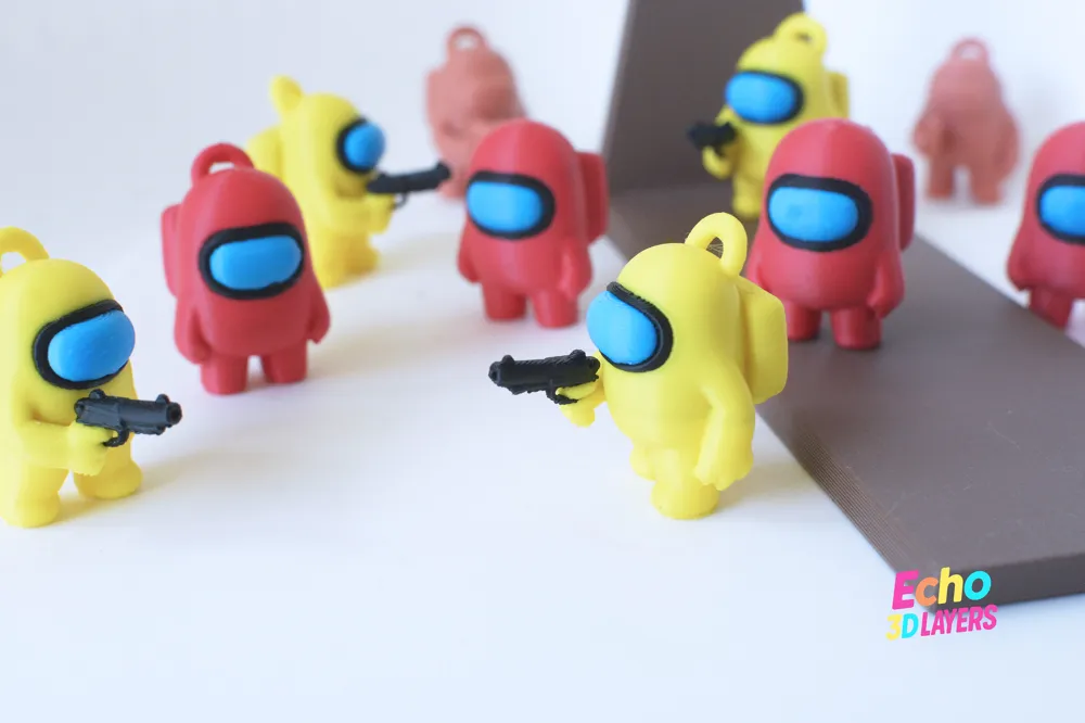 Among Us keychain - Free 3D Print Model - MakerWorld