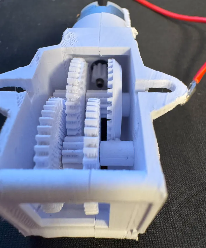 Gearbox, 3V DC - Free 3D Print Model - MakerWorld