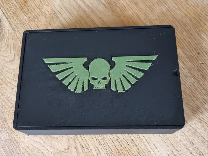 Imperial Guard Datasheet Holder - Free 3D Print Model - MakerWorld