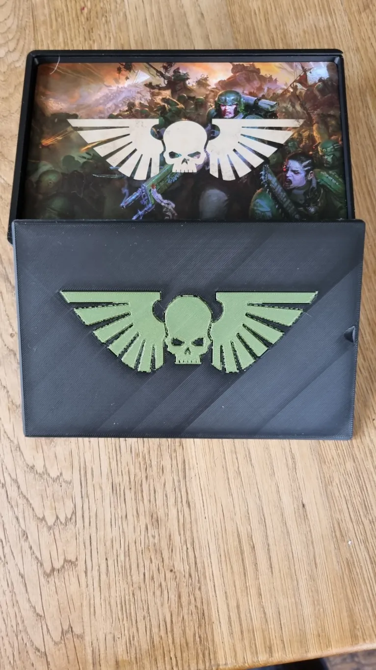 Imperial Guard Datasheet Holder - Free 3D Print Model - MakerWorld