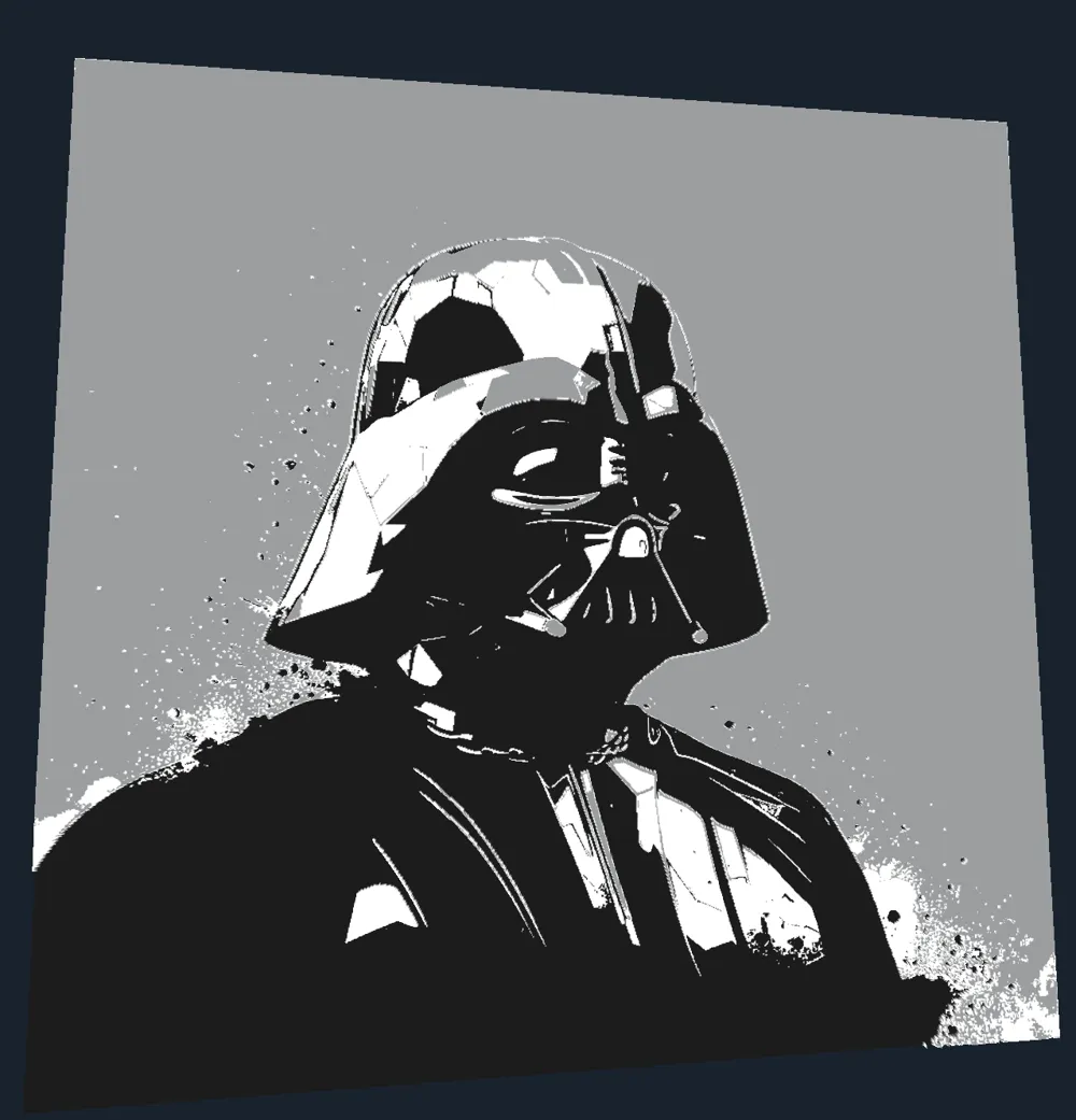 Darth Vader 2D Art by Mnm_974 - MakerWorld