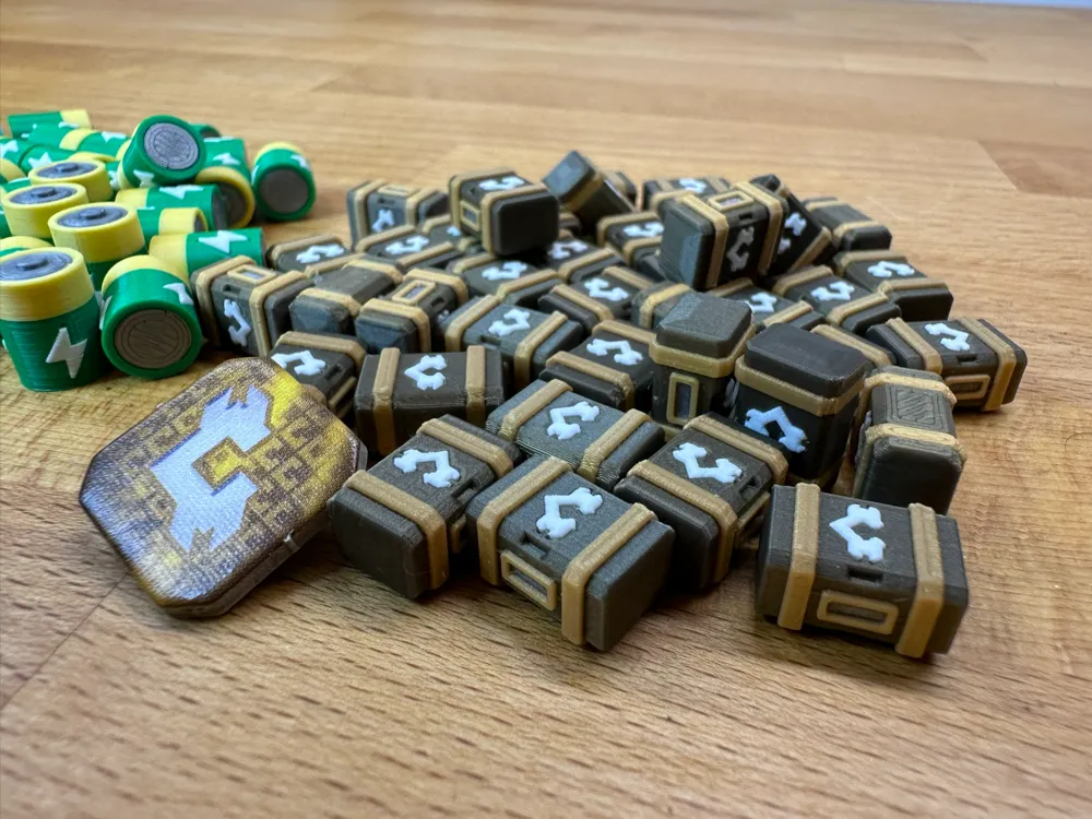 SETI Energy & Credit Tokens Boardgame Upgrade by Ohm MakerWorld ...