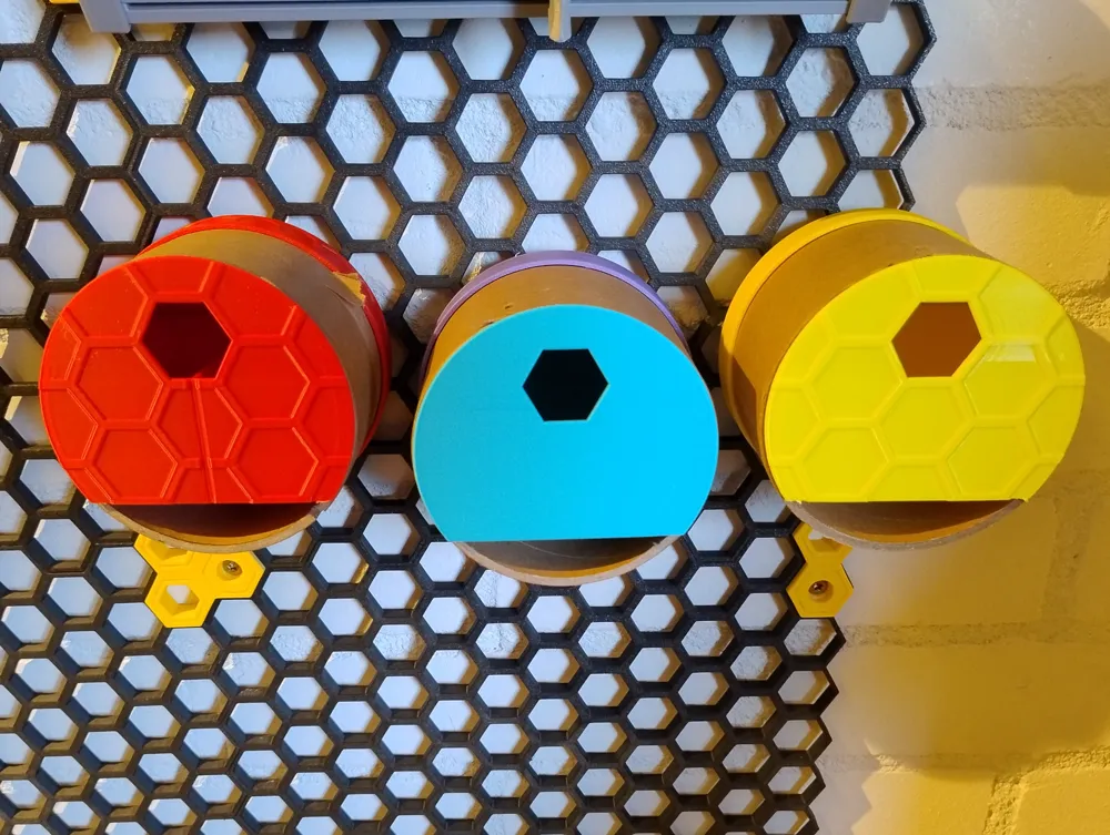 HSW EZ-Lock spool Drawers by AlwynMakerWorld: Download Free 3D Models