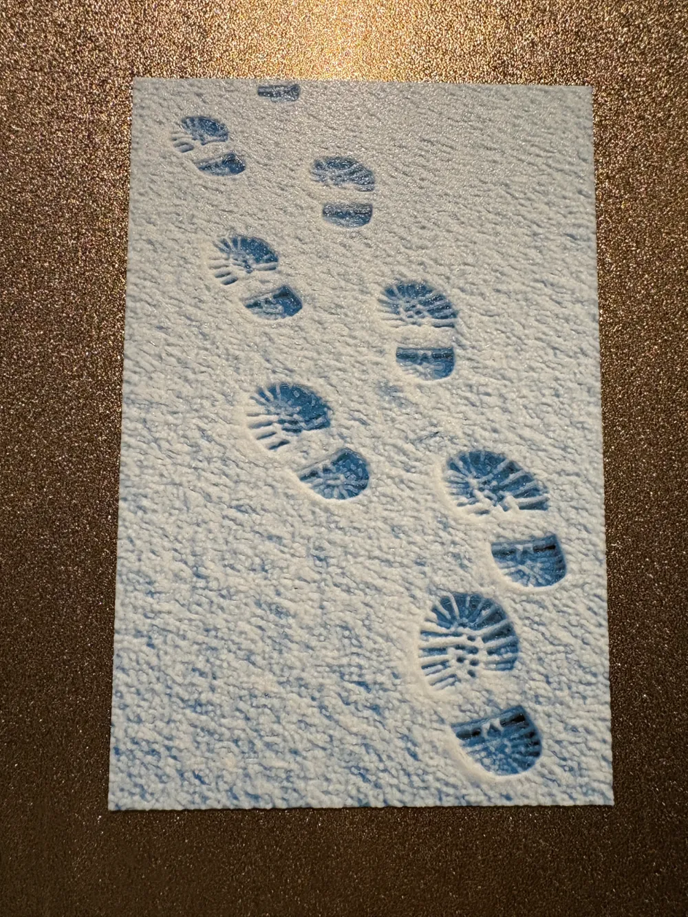Footprints Hueforge by KENPRINT - MakerWorld