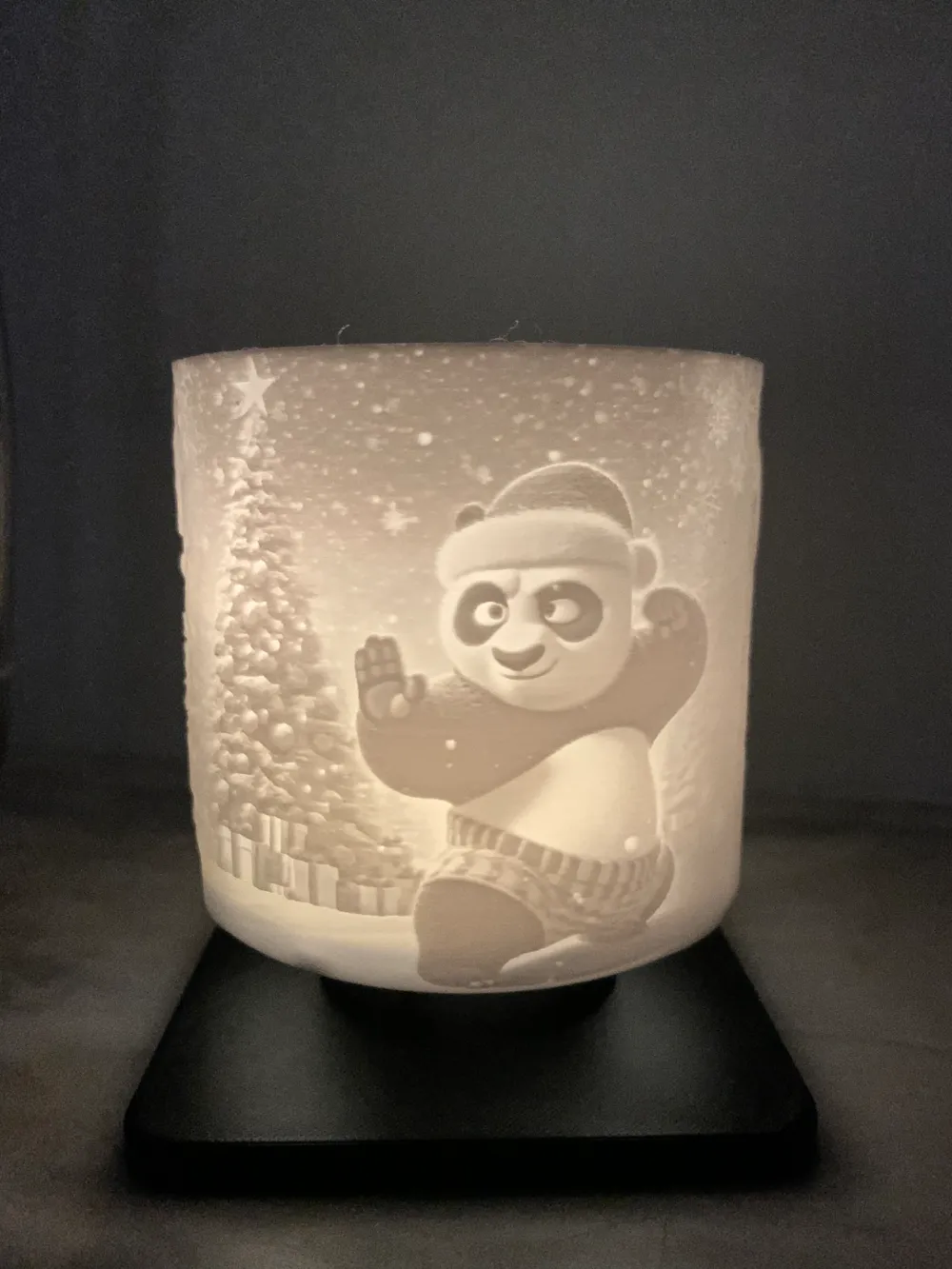 Lito Tea Light Kung Fu Panda by roby85r - MakerWorld