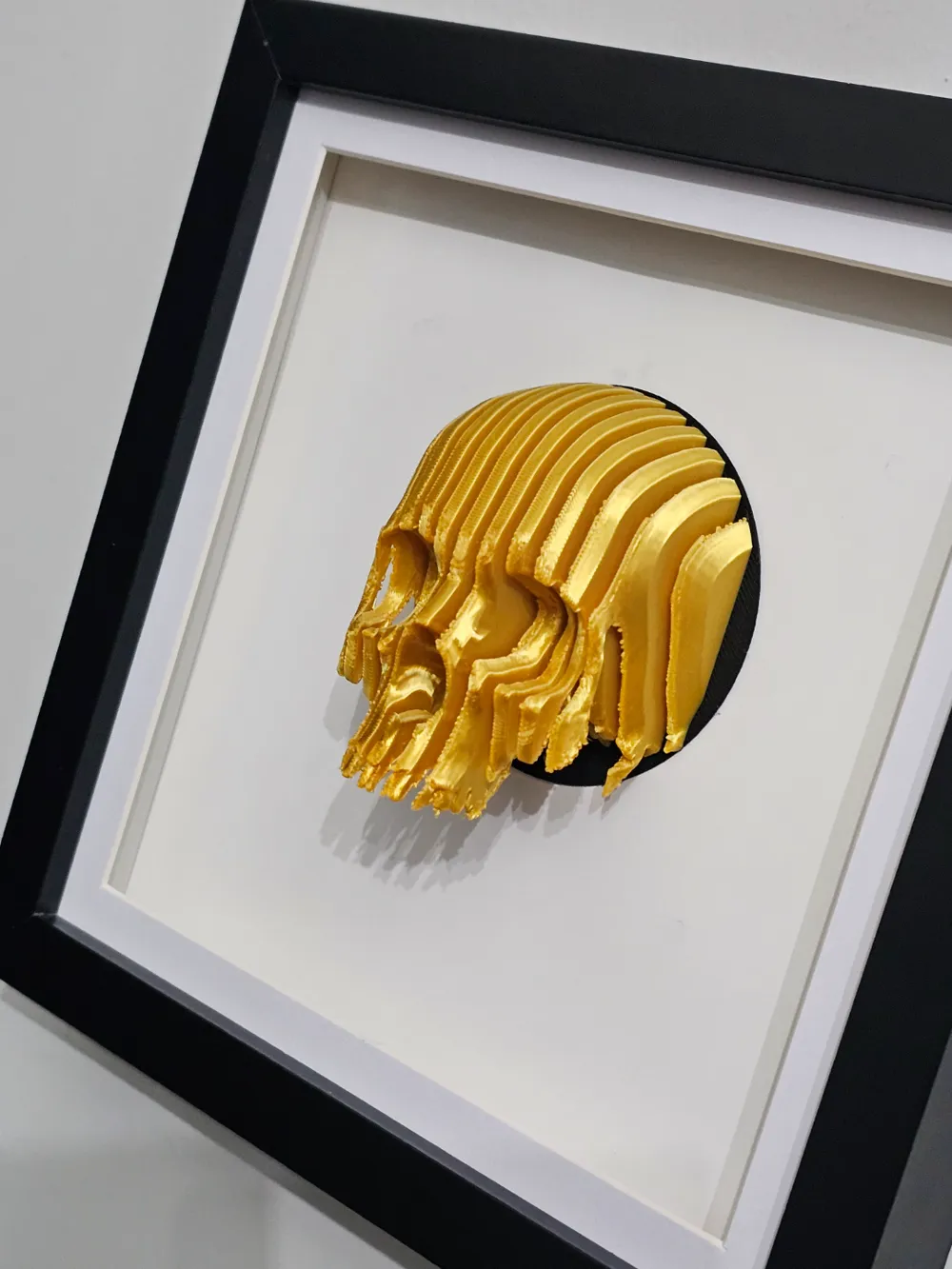 Skull 3D Layered Parametric Pop Art by Ikonic3D by ikonic 3D MakerWorld: Download Free 3D Models