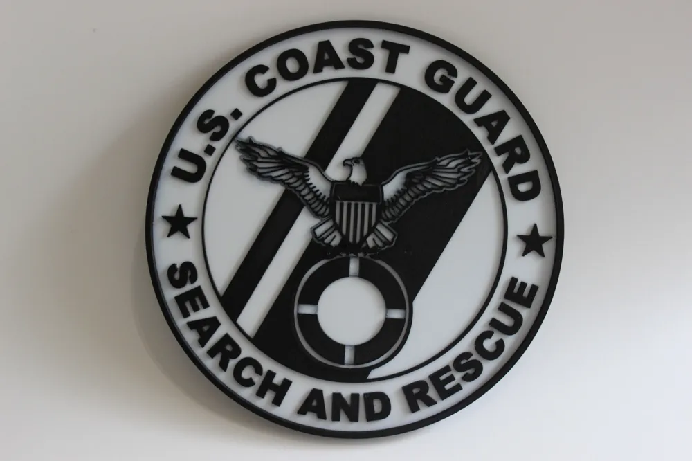 USCG Search and Rescue logo by Rossair - MakerWorld