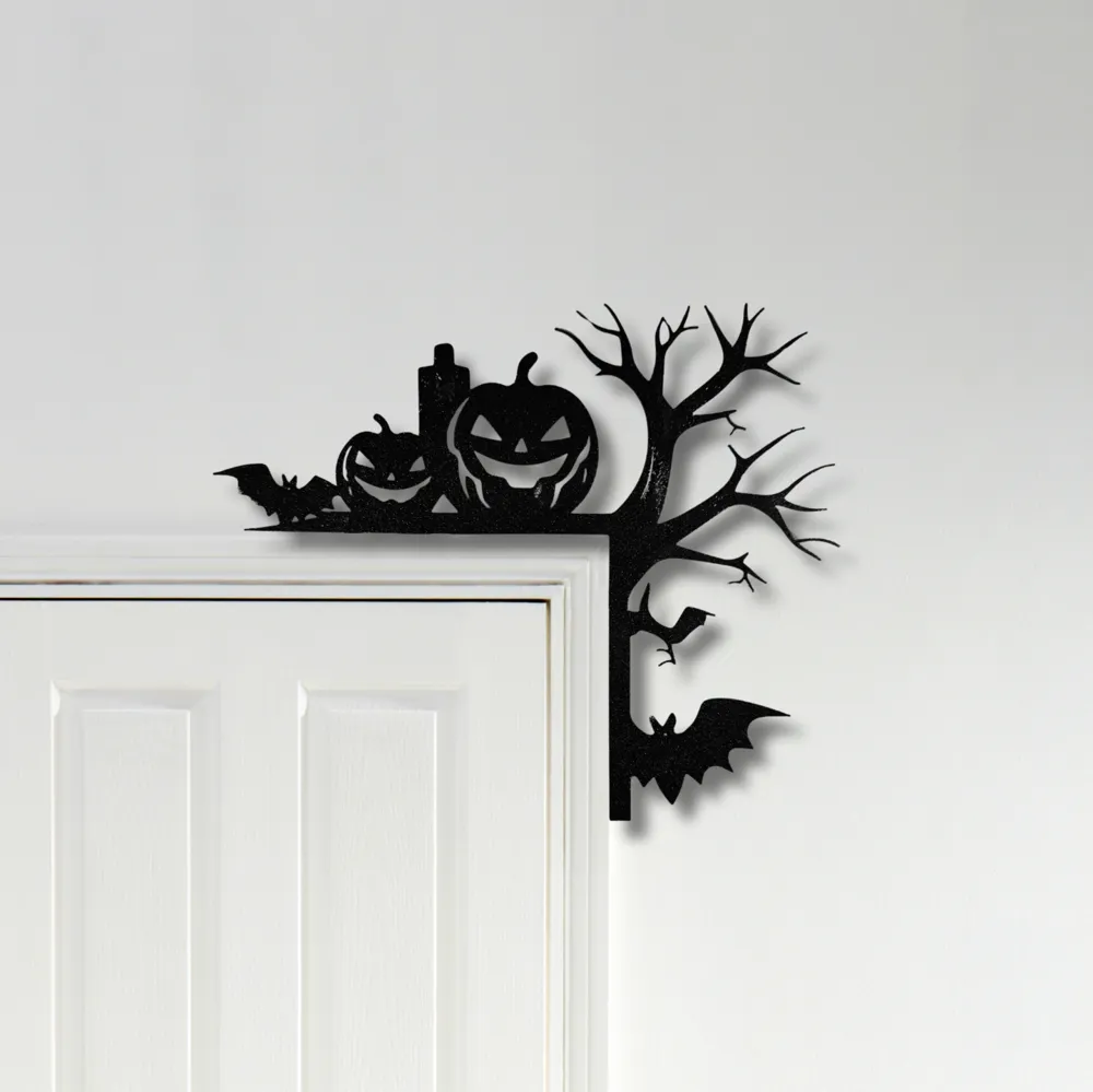Halloween door corner decoration by Berry - MakerWorld