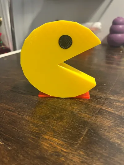 Pacman Desk Model (standing) by Airhed_ArtMakerWorld: Download Free 3D ...