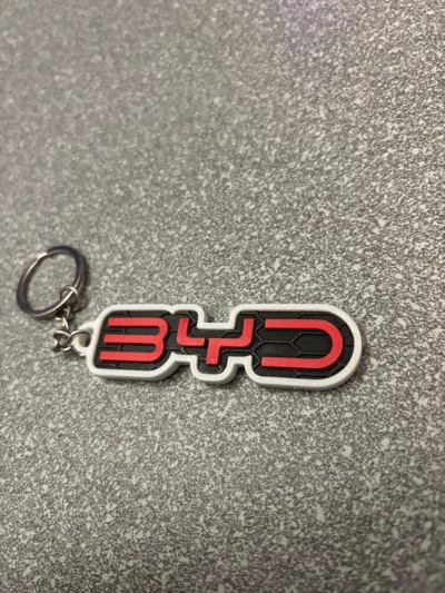 BYD Auto Keychain by MORTI$ - MakerWorld
