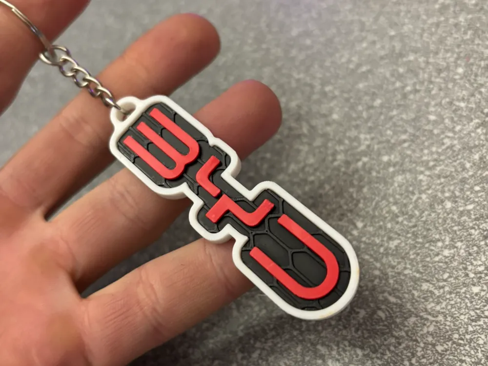BYD Auto Keychain by MORTI$ - MakerWorld
