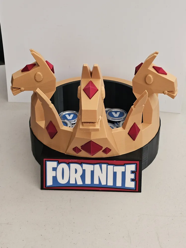 Fortnite Crown Display Stand & Container - Free 3D Print Model - MakerWorld