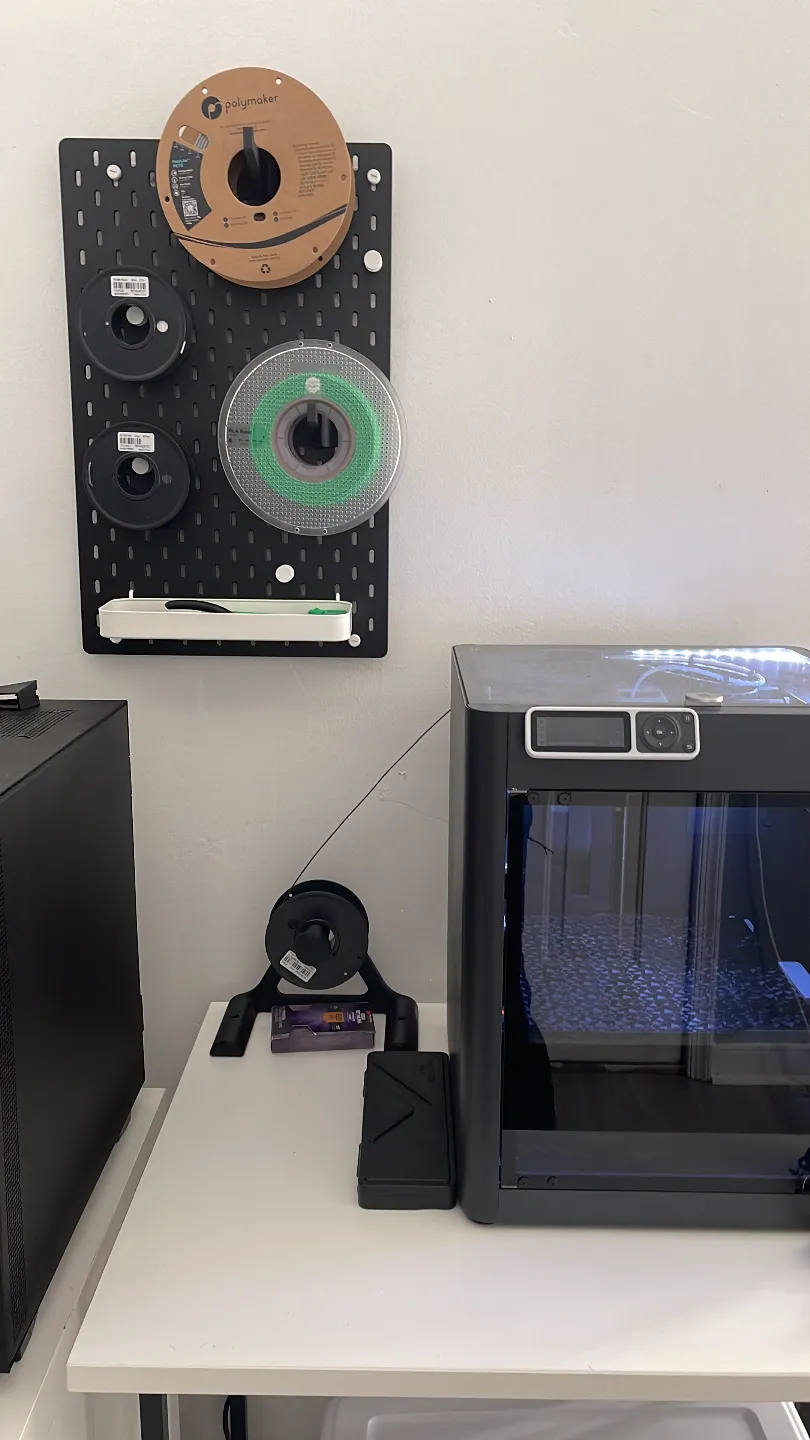 Spool Holder for Ikea Pegboard Skadi by andyschettini - MakerWorld