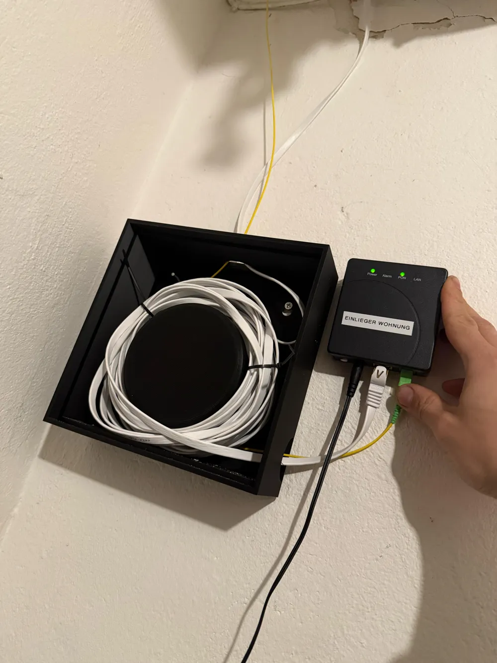 Cable Box for LAN & Fiber Optics – Tidy up your ONT by FanaticGrafiX 3D ...