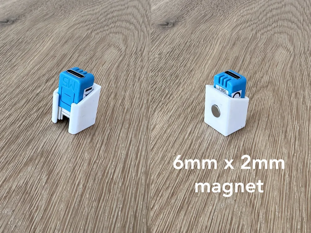 M5Stack NanoC6 Magnetic Mount by glen MakerWorld: Download Free 3D Models