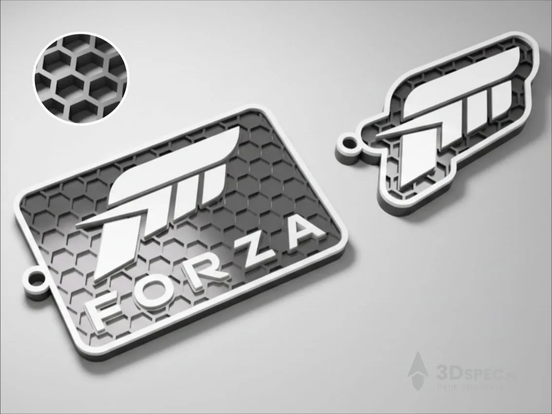 Forza Horizon Logo Schlüsselanhänger – Kostenloses 3D-Druckmodell ...