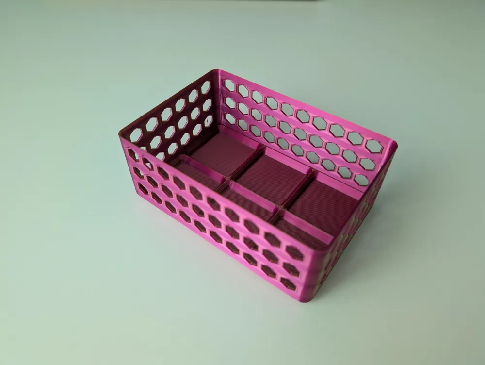 Stackable gridfinity storage basket [PARAMETRIC] - Free 3D Print Model ...