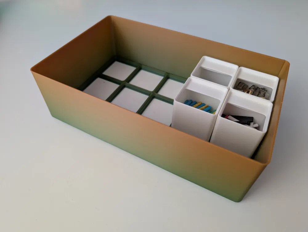 Stackable gridfinity storage basket [PARAMETRIC] - Free 3D Print Model ...
