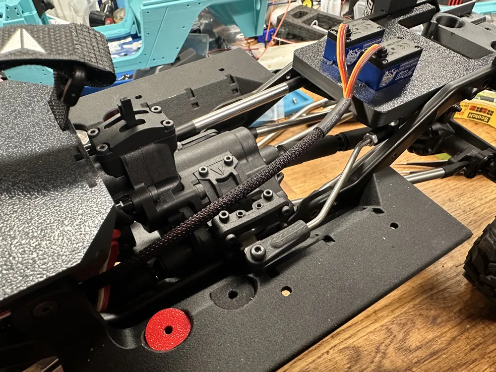 VS410 Shift Servo mount Compatible with Project IJ - Free 3D Print ...