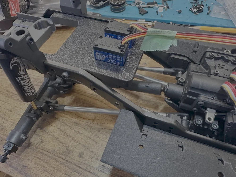 VS410 Shift Servo mount Compatible with Project IJ - Free 3D Print ...