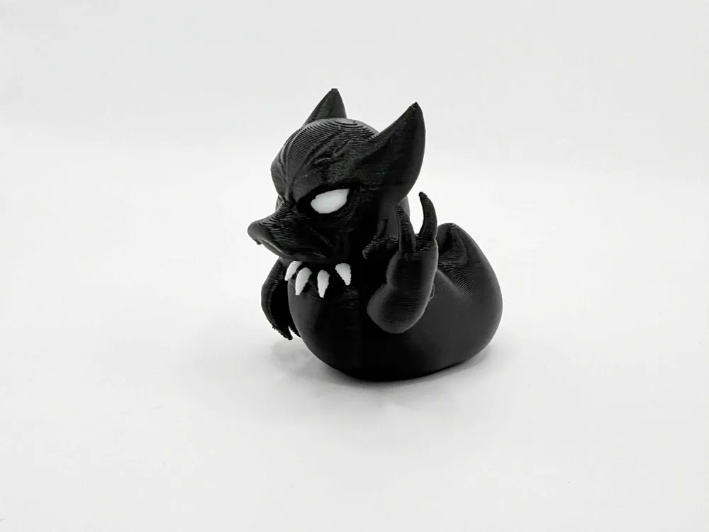 Black Panther Duck by Salvadori MakerWorld: Download Free 3D Models