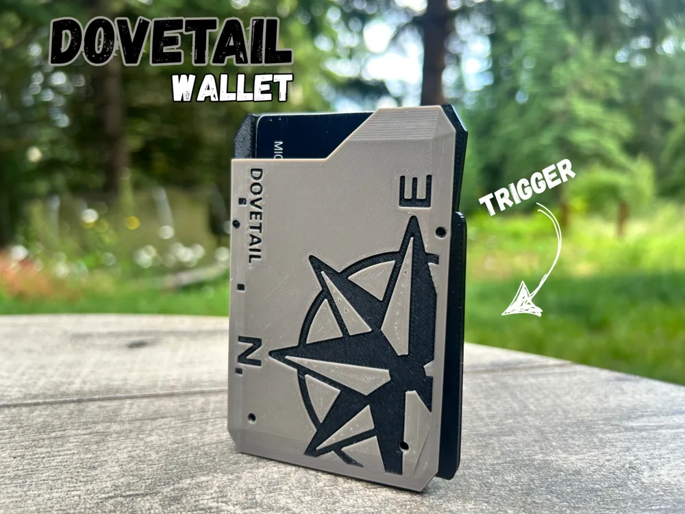 Dovetail Wallet - Trigger - Minimalist Survival by Michael MakerWorld ...