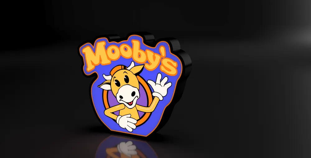 Mooby's light box by wasuber - MakerWorld