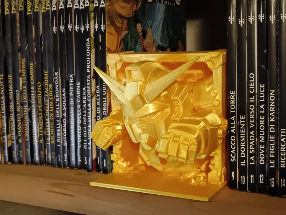 Gundam Buch-Nische – Kostenloses 3D-Druckmodell – MakerWorld