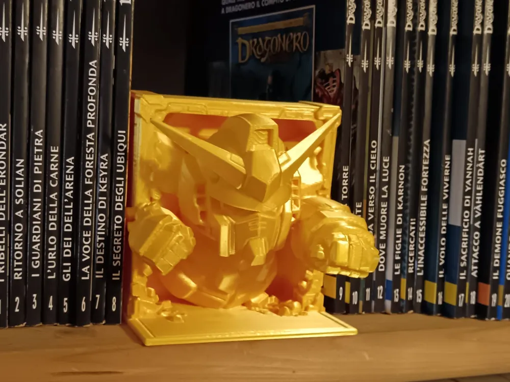 Gundam Buch-Nische – Kostenloses 3D-Druckmodell – MakerWorld
