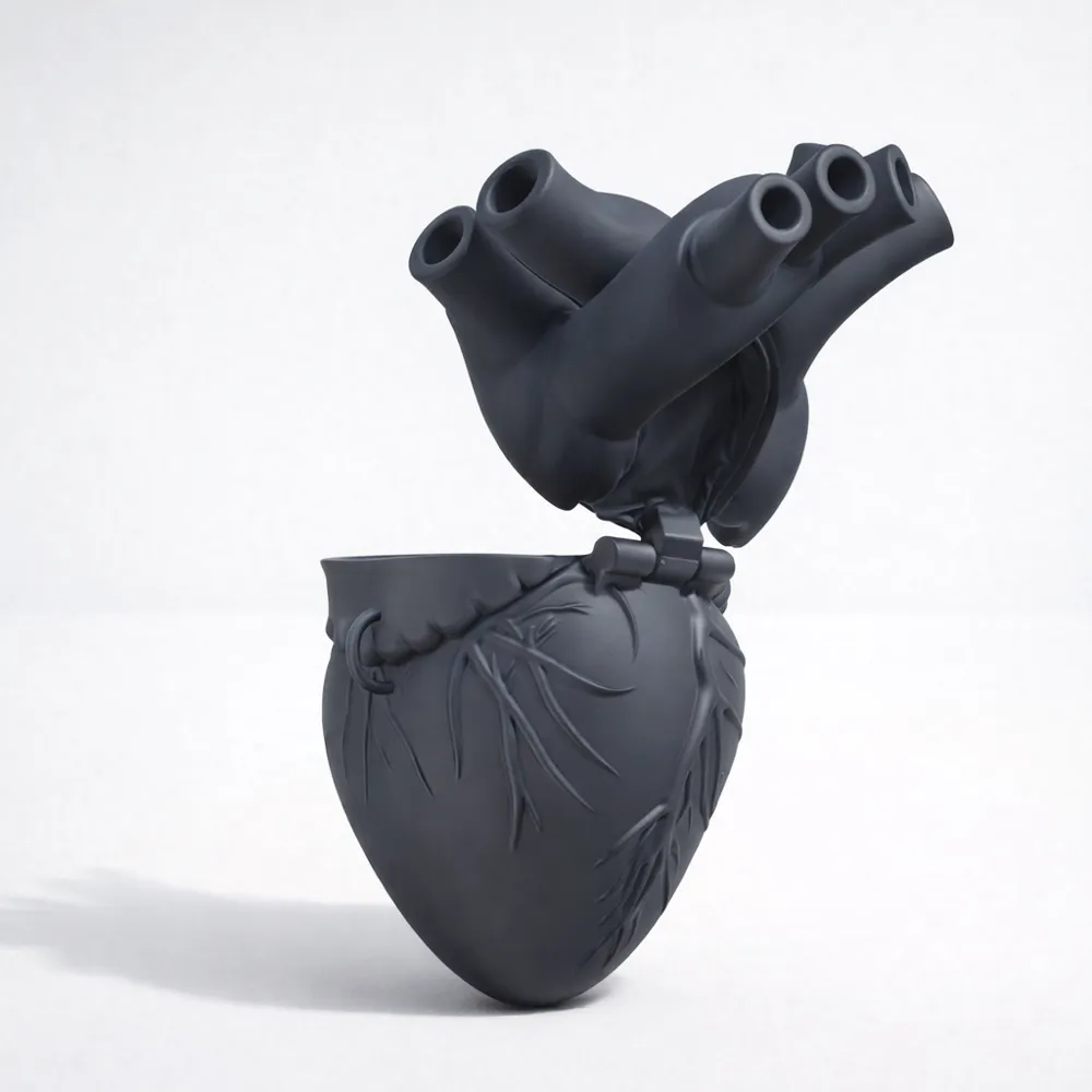 Anatomical Heart Handbag - Free 3D Print Model - MakerWorld