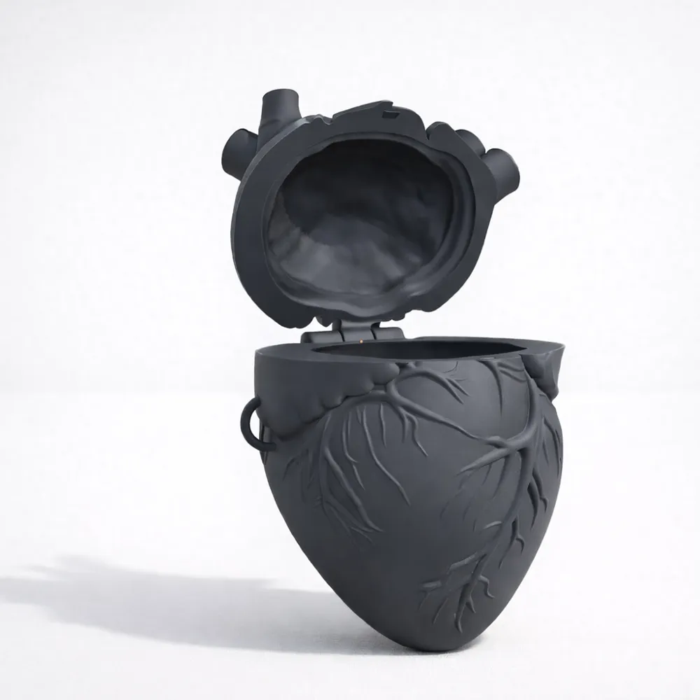 Anatomical Heart Handbag - Free 3D Print Model - MakerWorld