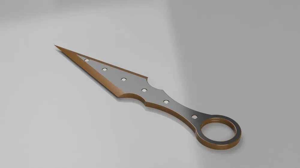 Kunai Throwing Knife Basic by ARt - MakerWorld