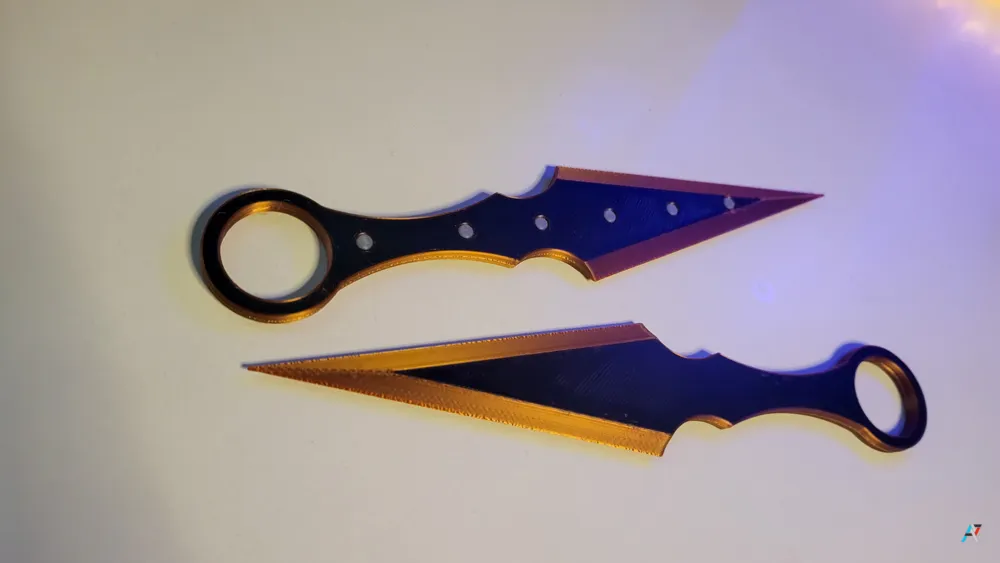 Kunai Throwing Knife Basic by ARt MakerWorld: Download Free 3D Models