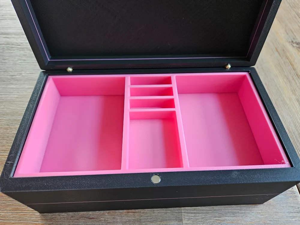 Jewelry Box with Multiple Lid Designs by k3ldar - MakerWorld