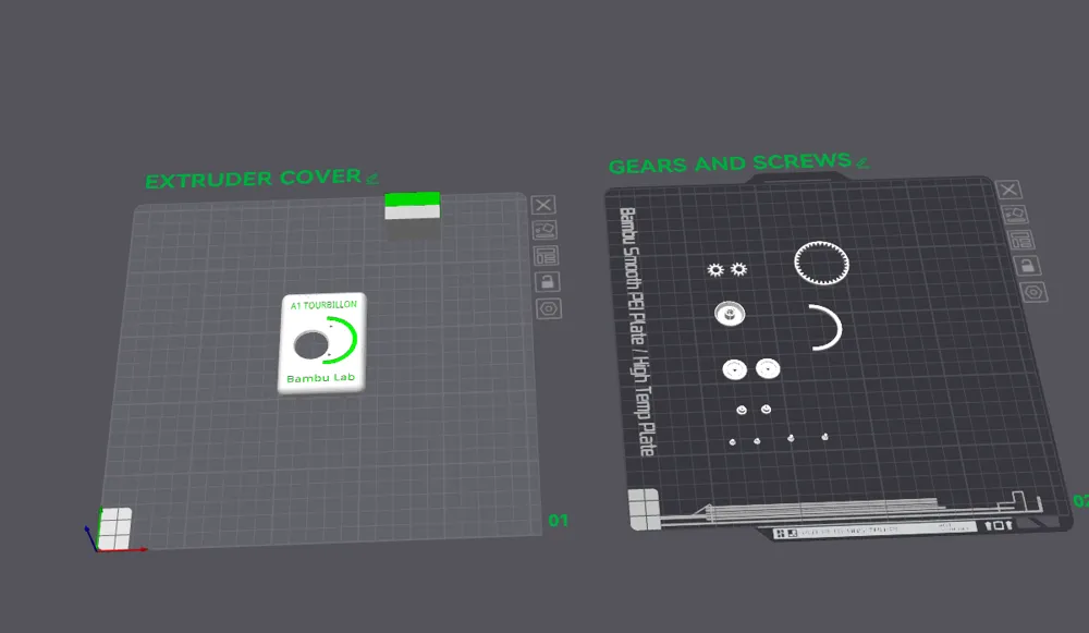 BAMBU LAB A1 TOURBILLON - PLANETARY by Engineering Projects - MakerWorld