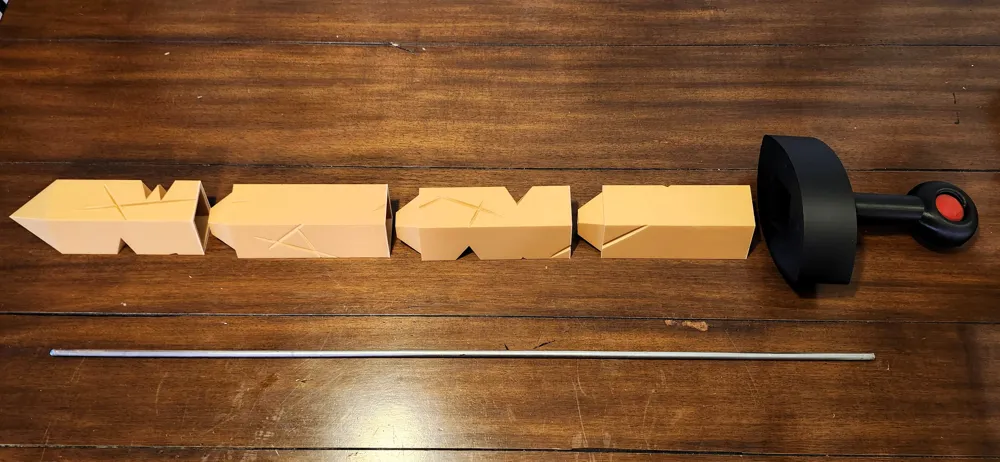 Scarlet Sword - Finn's Sword from Adventure Time - Free 3D Print Model ...