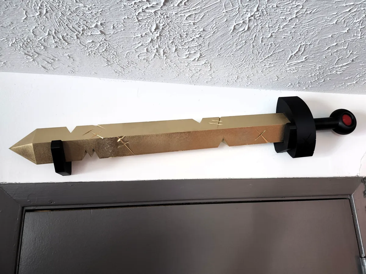 Scarlet Sword - Finn's Sword from Adventure Time - Free 3D Print Model ...