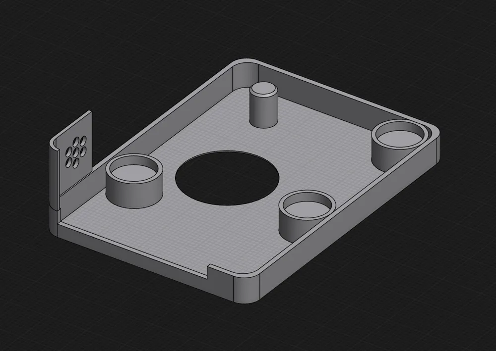 A1 Extruder Cover Transparent with magnets - Free 3D Print Model ...