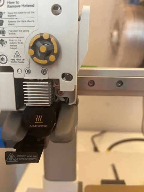 A1 Extruder Cover Transparent with magnets - Free 3D Print Model ...