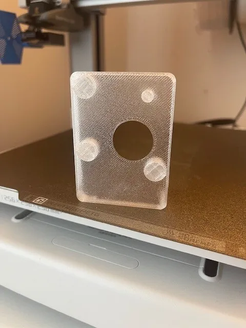 A1 Extruder Cover Transparent with magnets - Free 3D Print Model ...