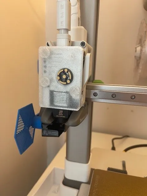 A1 Extruder Cover Transparent with magnets - Free 3D Print Model ...