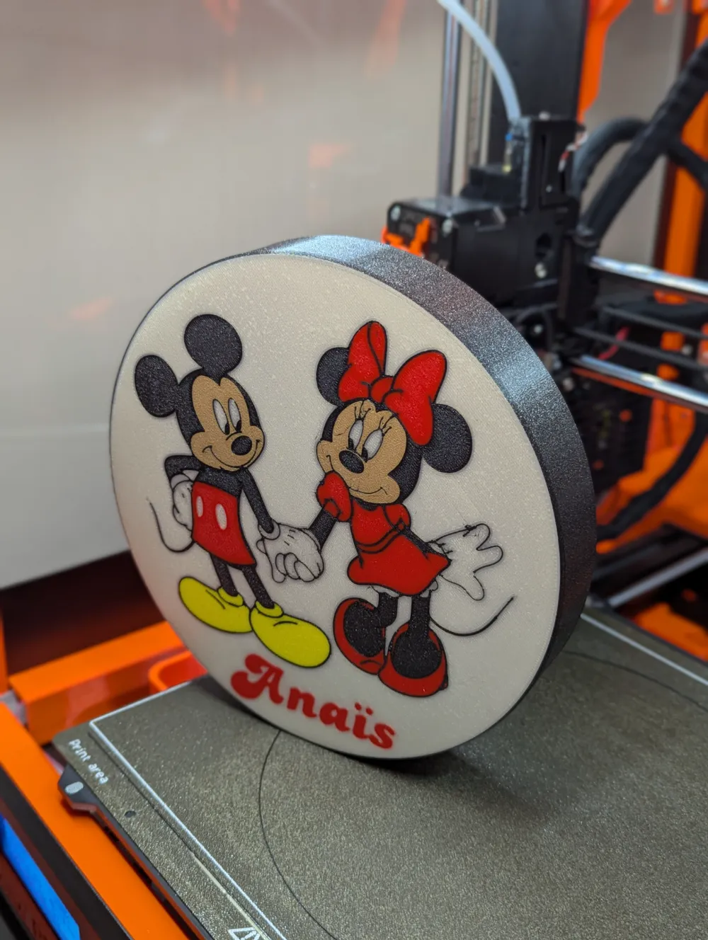 Mickey and Minnie LightBox by waxounet - MakerWorld