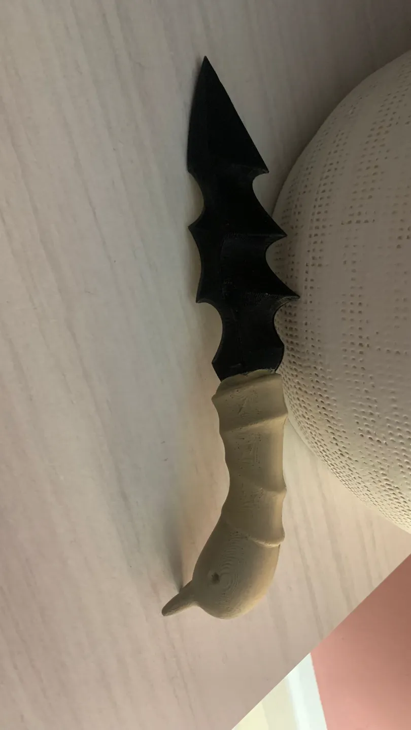 Obsidian - bone dagger by Mr.Charles185 - MakerWorld