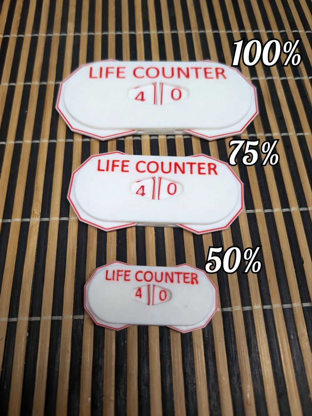 Life Counter by k2thestank🇨🇦 MakerWorld: Download Free 3D Models