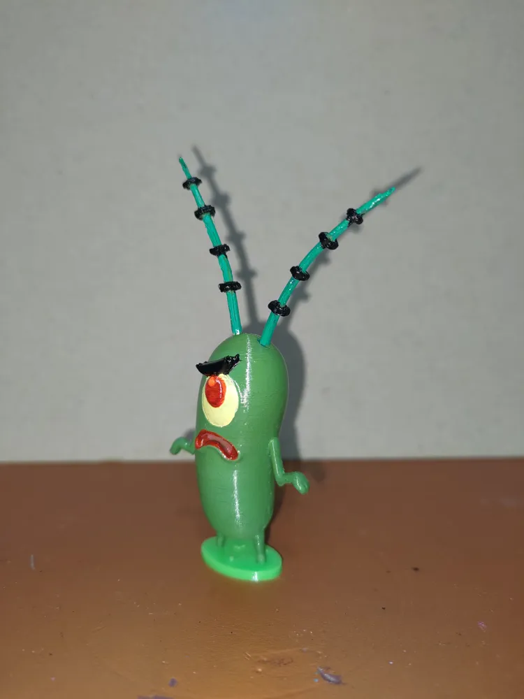 Plankton_Plankton_Spongebob - Free 3D Print Model - MakerWorld