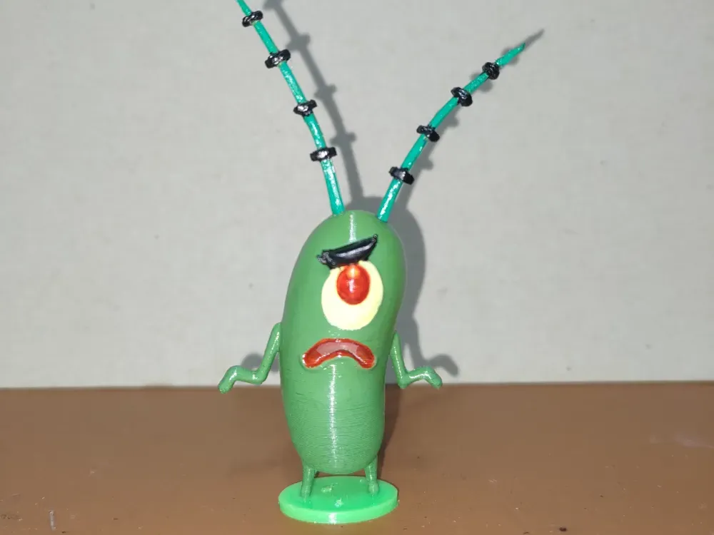 Plankton Spongebob – Kostenloses 3D-Druckmodell – MakerWorld