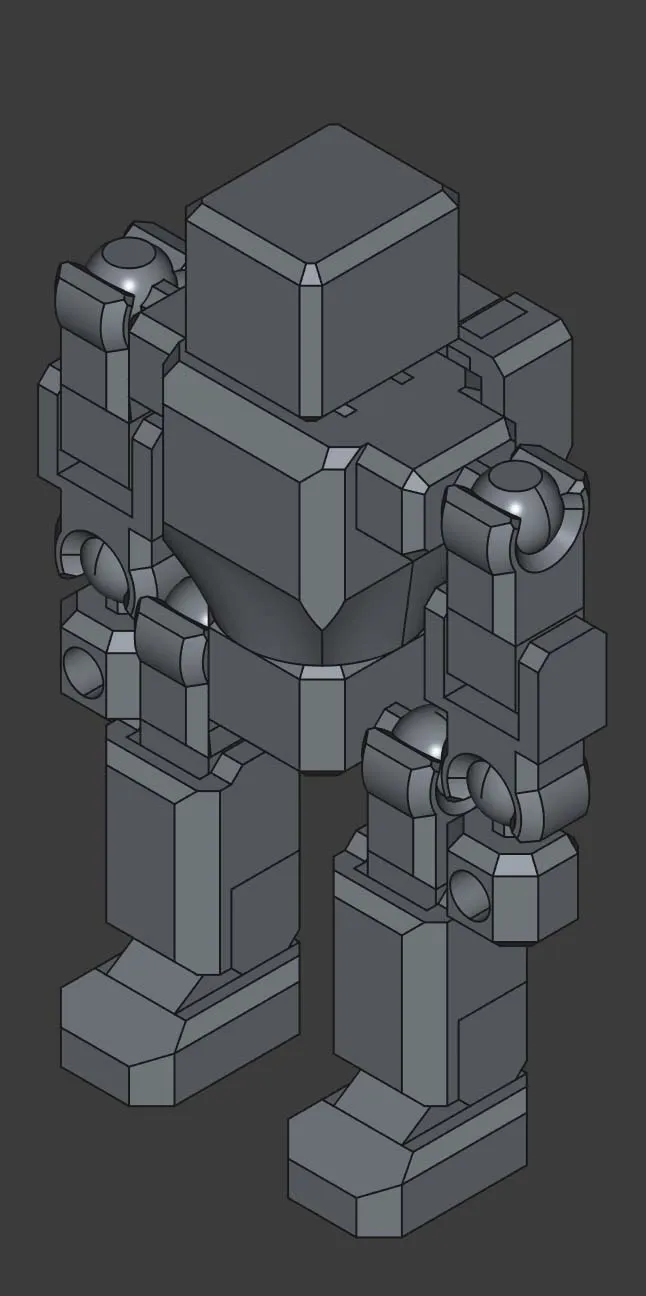 Origin-Zero MK-II Mecha - Free 3D Print Model - MakerWorld