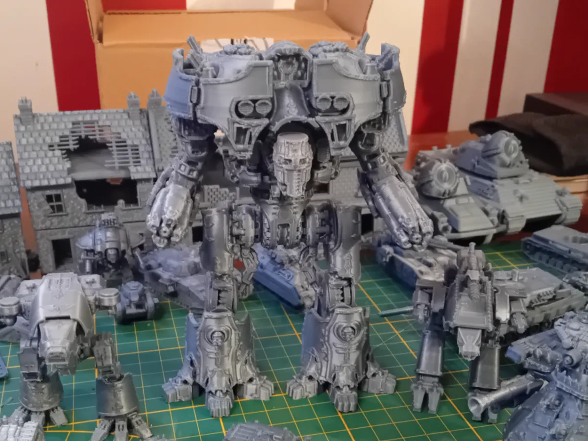 Epic Scale giant GIANT Walking Robot Titan - Free 3D Print Model ...