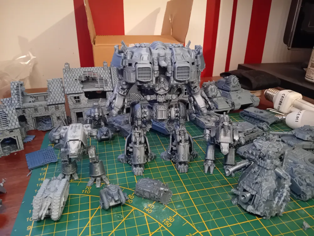 Epic Scale giant GIANT Walking Robot Titan - Free 3D Print Model ...